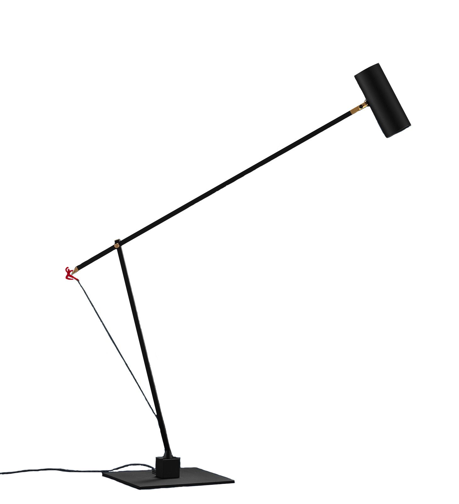 Ettorino T lampe de table Catellani & Smith | Noir | CATELLANI SMITH ETRTB